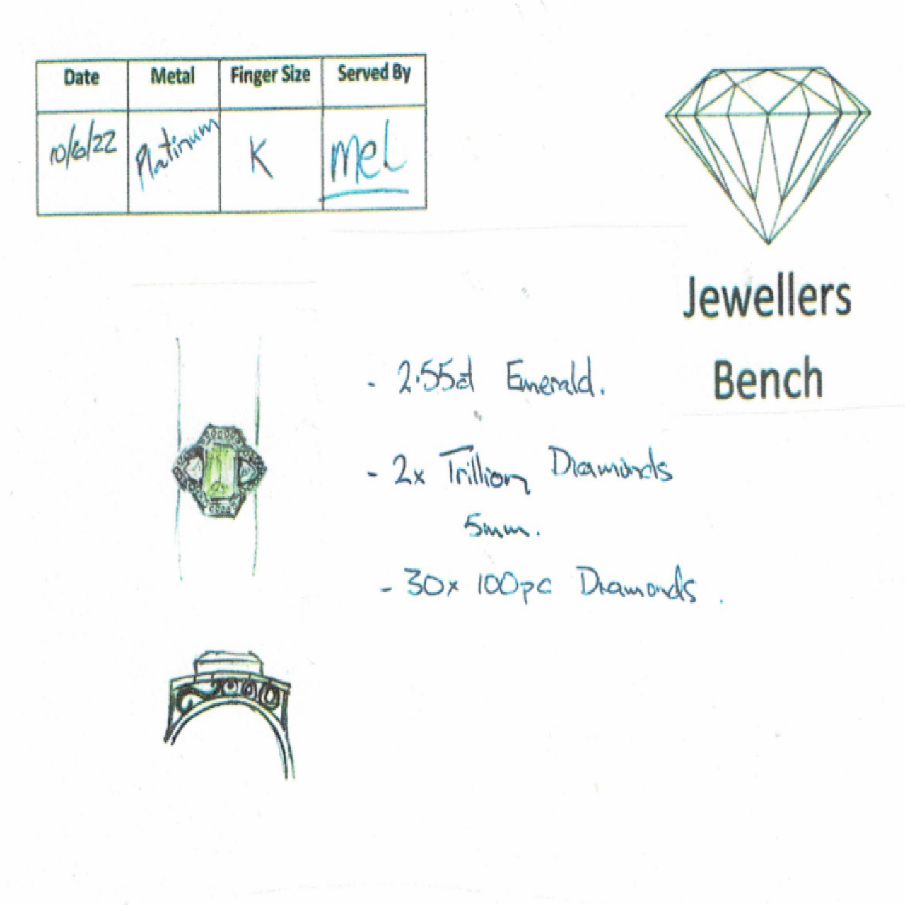 Our Design Service | Jewellers Bench
